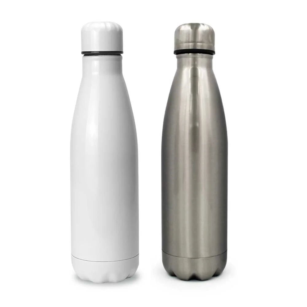 Stainless Steel Water Bottle – 500ml, Leak-Proof & Customizable - inkMASH